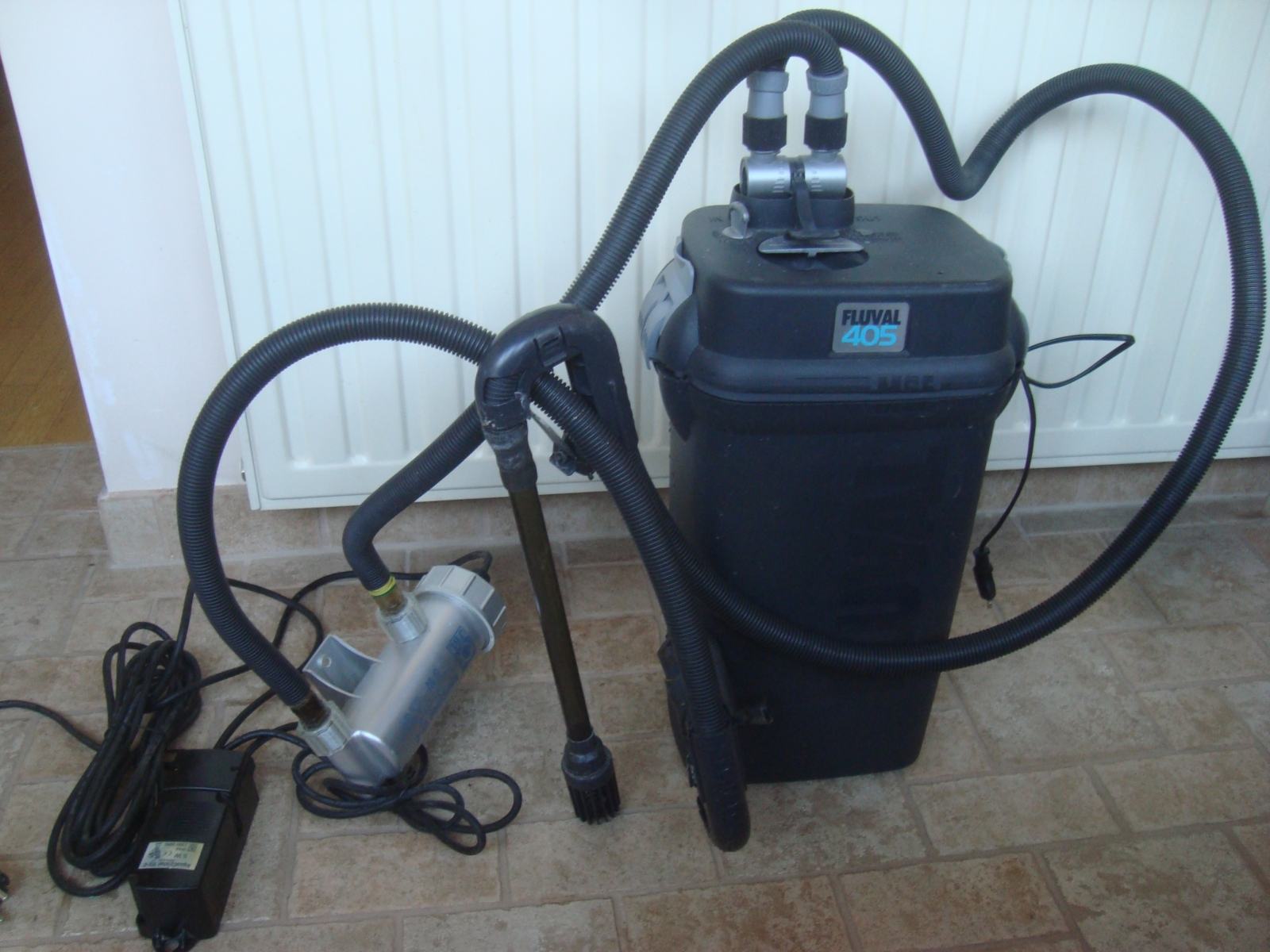 Filter za akvarij Fluval 405 + UV sterilizacijska lampa