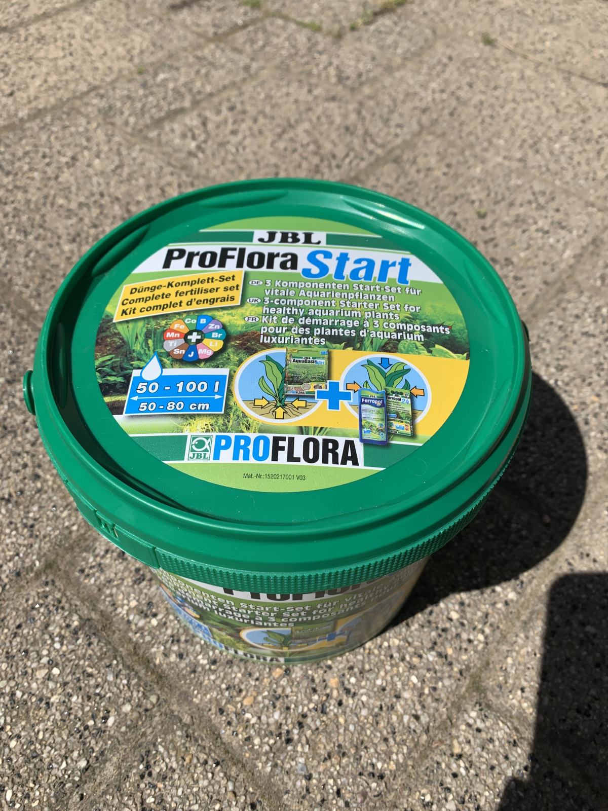 JBL ProFlora start hranjiva podloga za akvarijsko bilje, 3kg, 50-100l