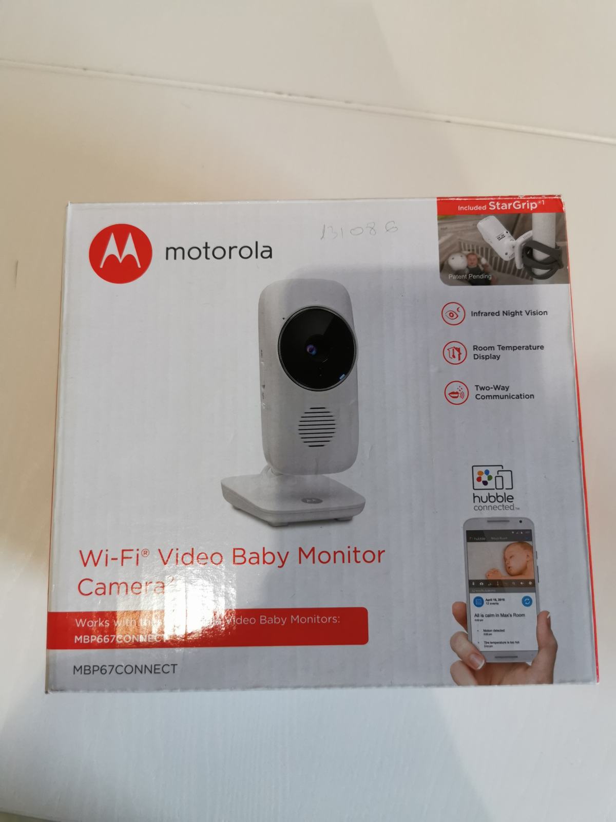 Baby camera Motorola MBP667 Wi-Fi connect