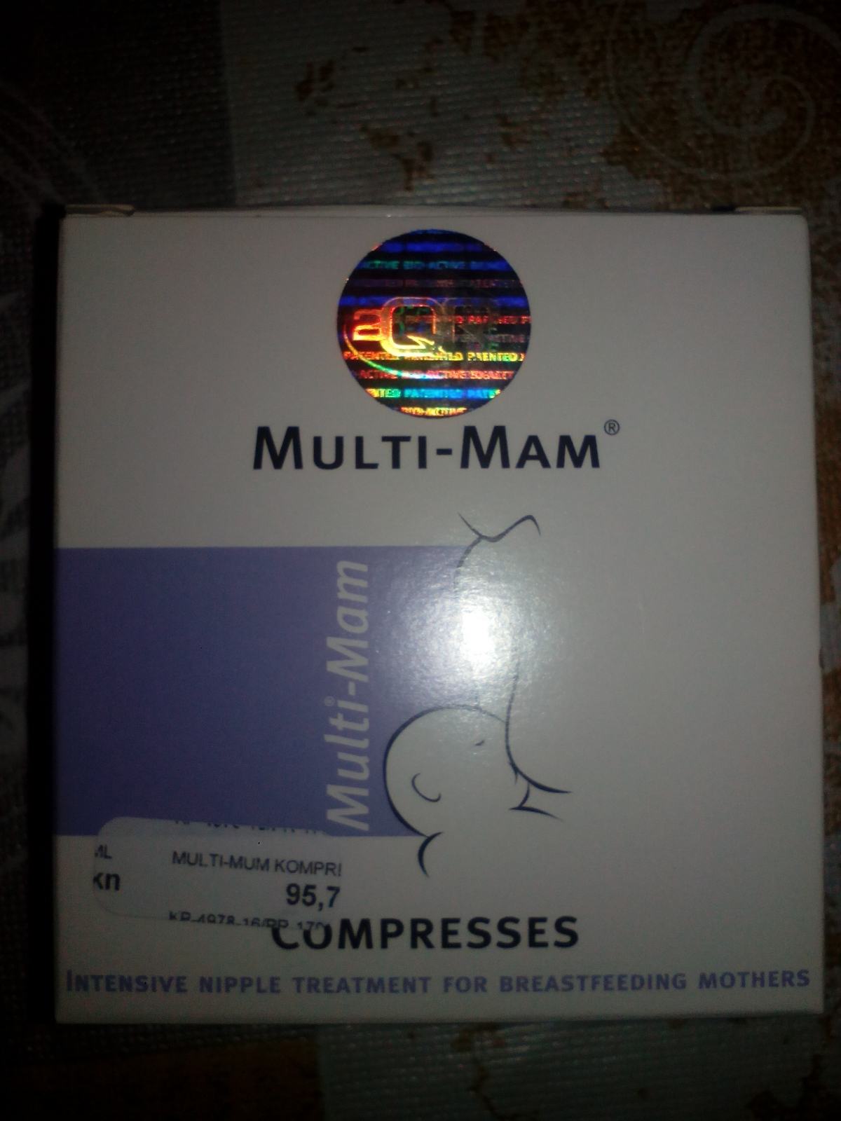 Multi mam komprese za dojilje i lanolinska krema