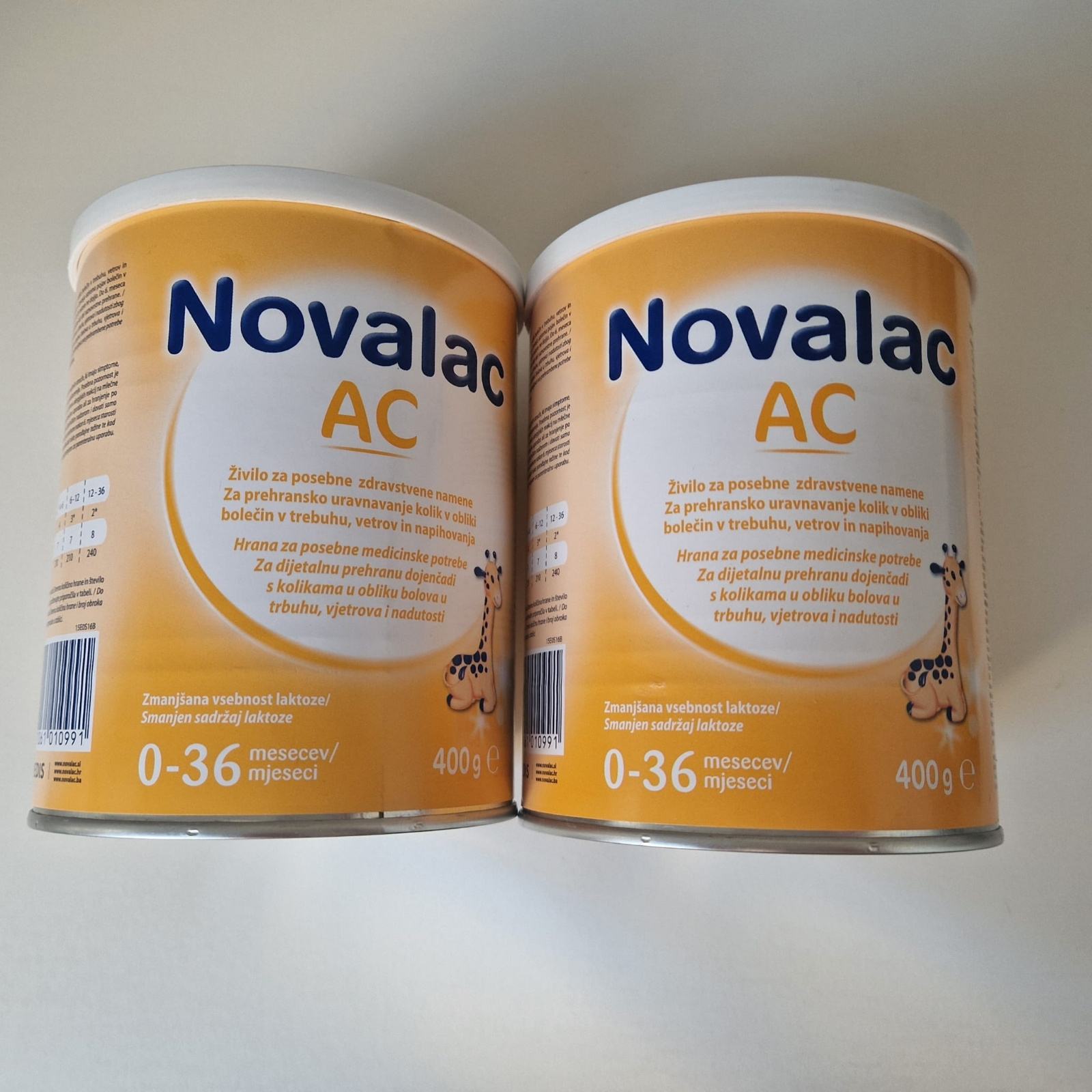 Novalac AC (Anti colic), 2 kutije, rok 4.mj./2025.