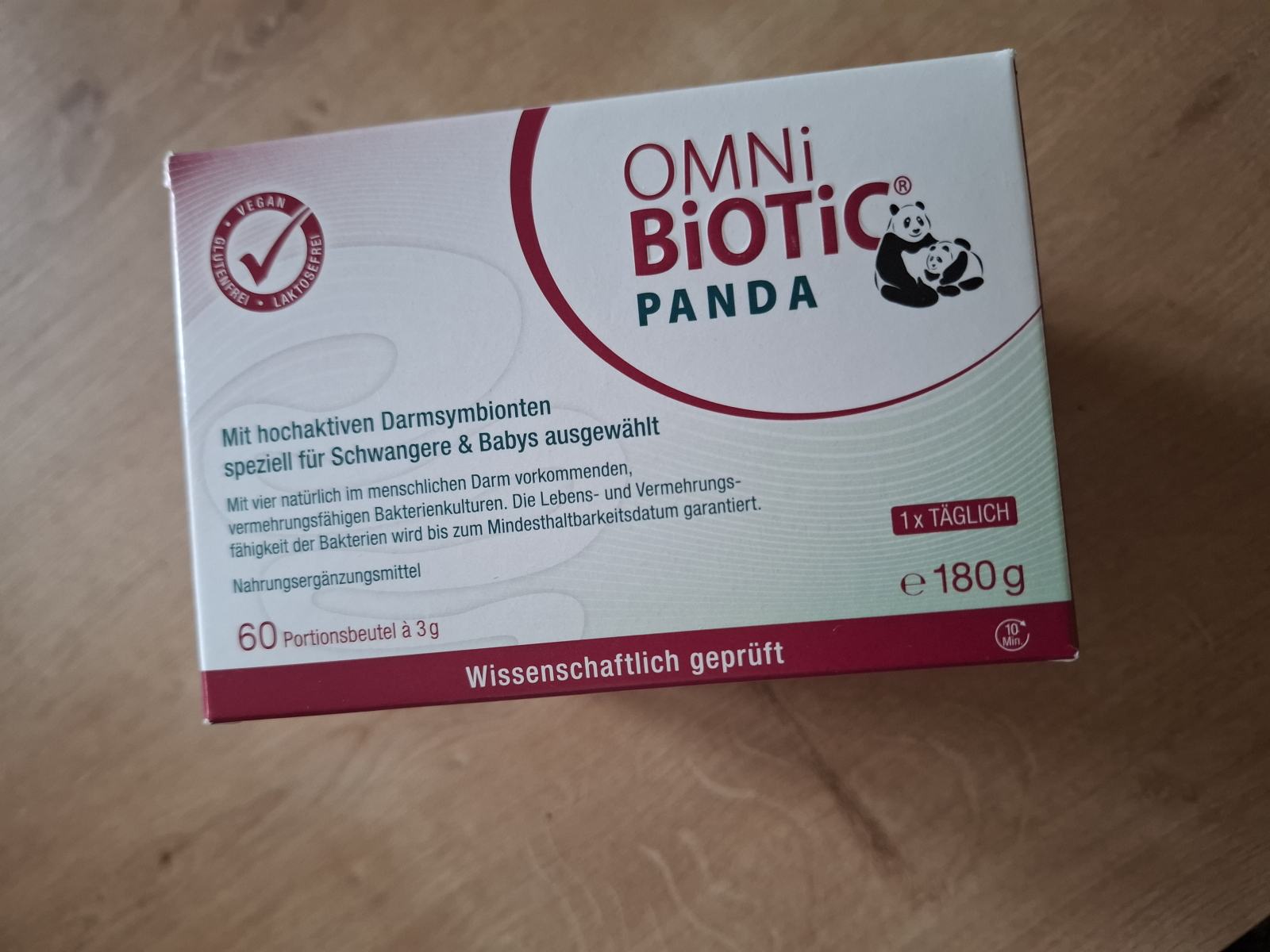 Omnibiotic Panda - probiotik za trudnice, mame i bebe - 60 vrećica