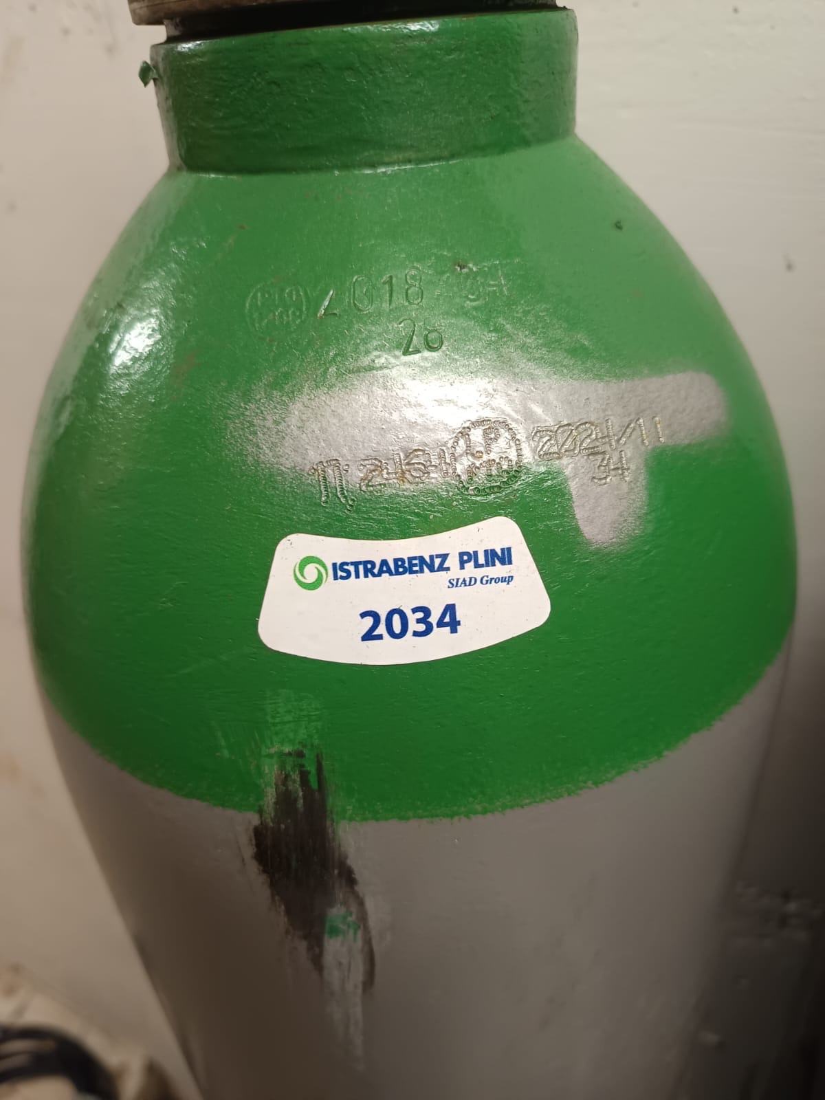 Atestirana boca plin Argon 150 bar, 40 litara