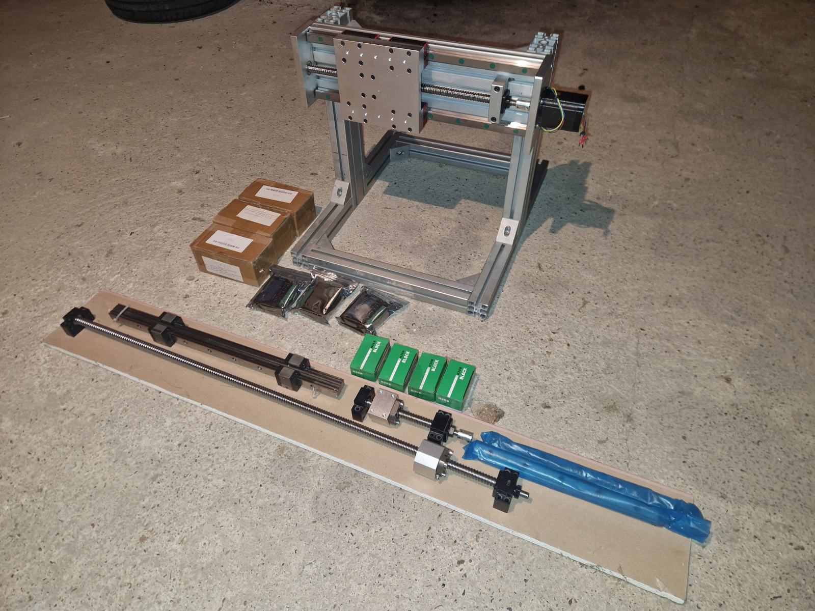 CNC GLODALICA KONSTRUKCIJA ALUMINIJSKI PROFILI