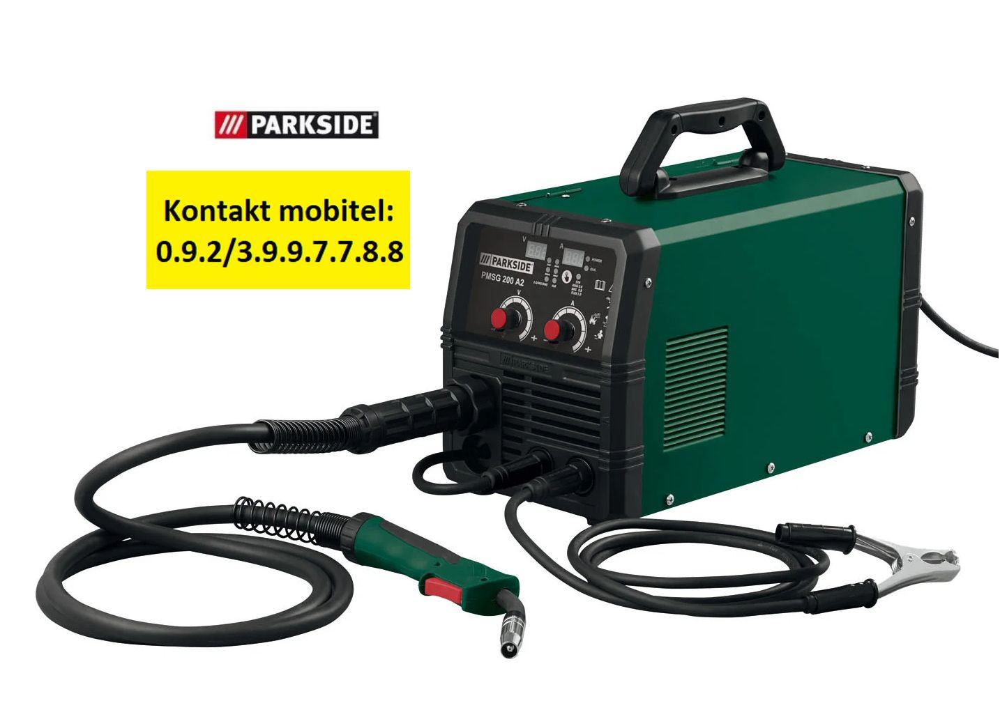 Parkside 4u1 inverter uredaj za visestruko zavarivanje PMSG 200A NOVO