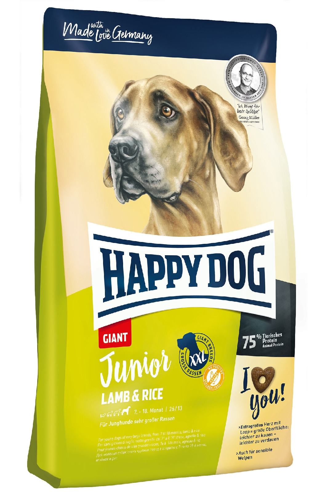 Happy Dog za mlade pse, 15 kg