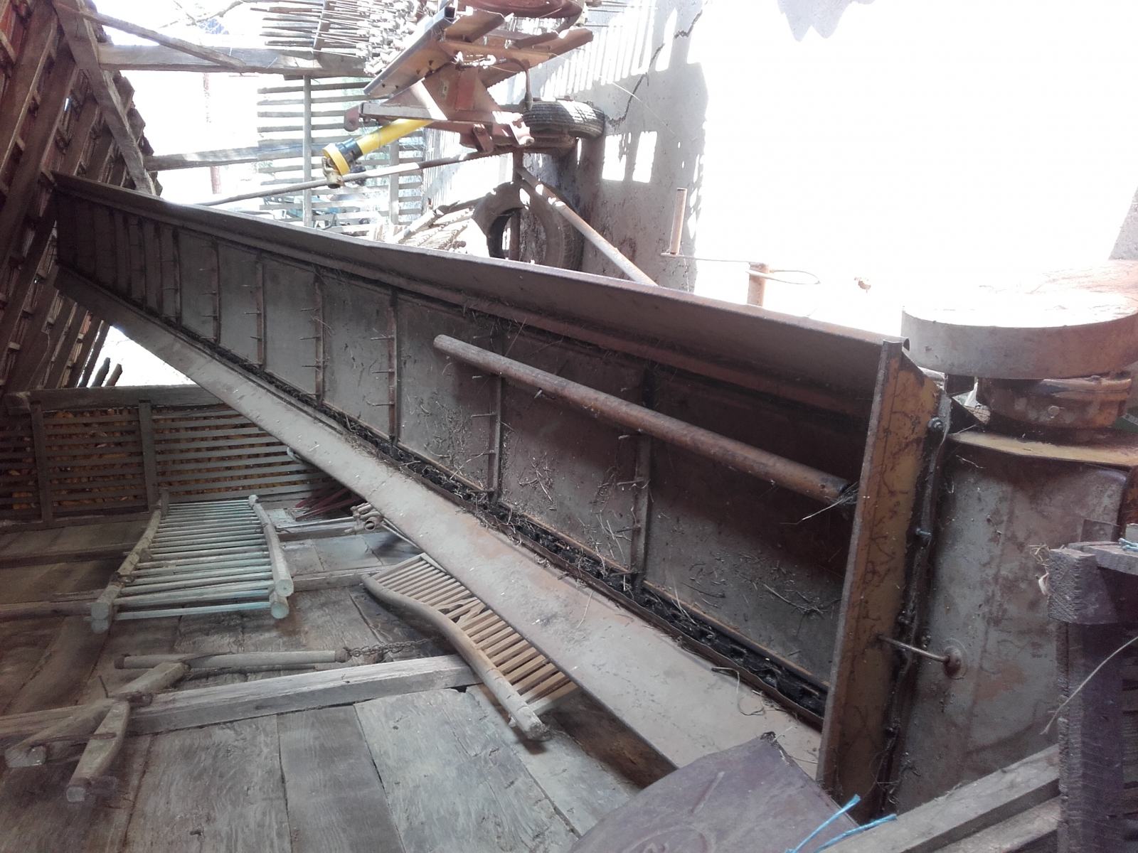 Elevator za kokuruzu, sijeno/slamu, bale