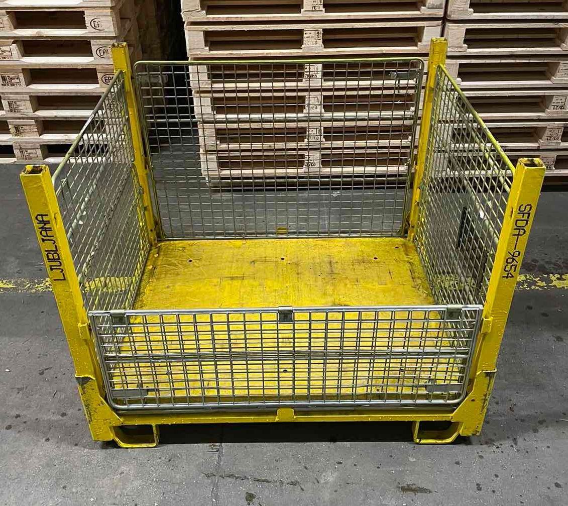 Gitter box (metalni koš, željezni sanduk, metal box) - 120x100x110 cm