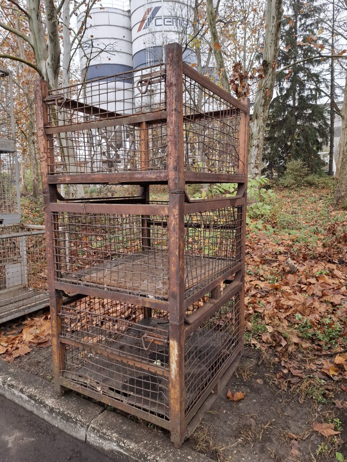 Gitter box za transport i skladištenje robe - 110x96x70
