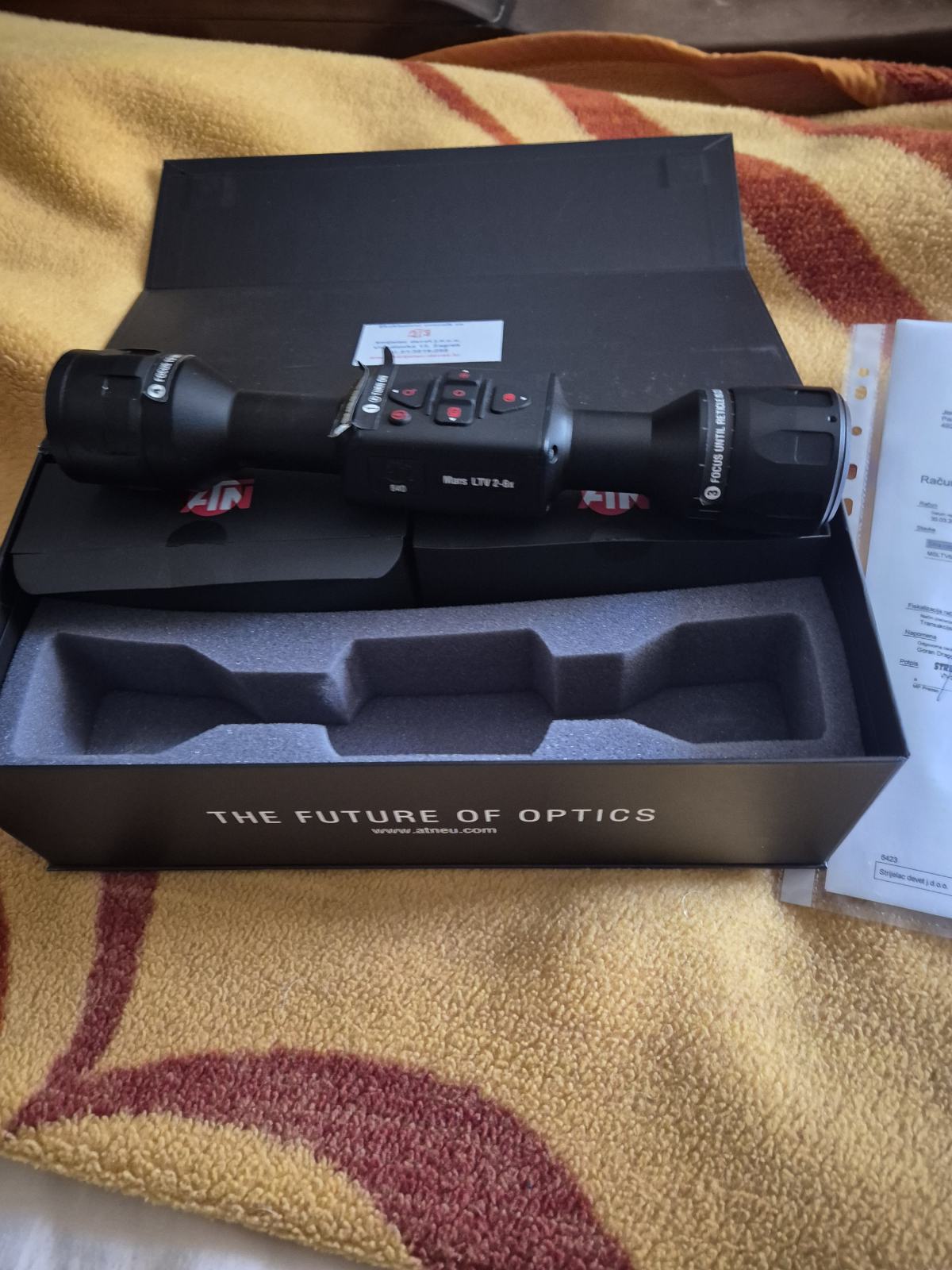 Nova ATN Mars LTV Termalna optika, 2-6x 640x480, povoljno prodajem