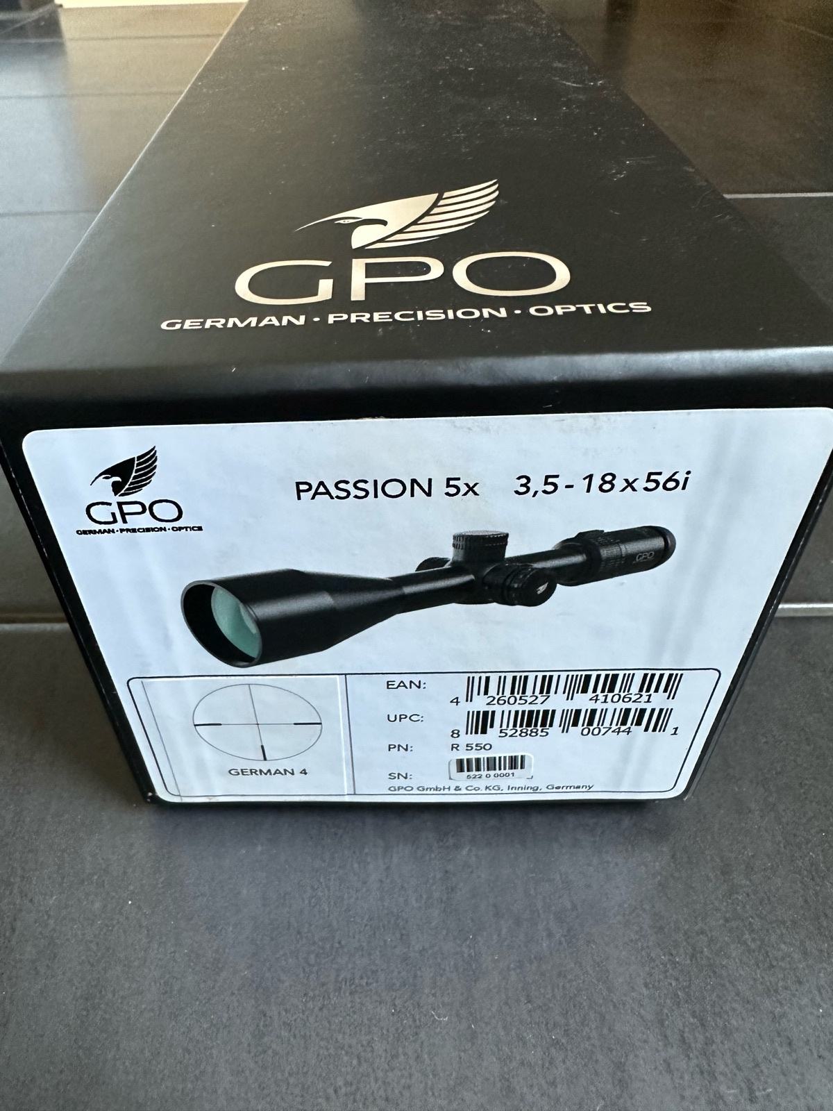 GPO Passion 3,5-18x56 + Rusan nosači