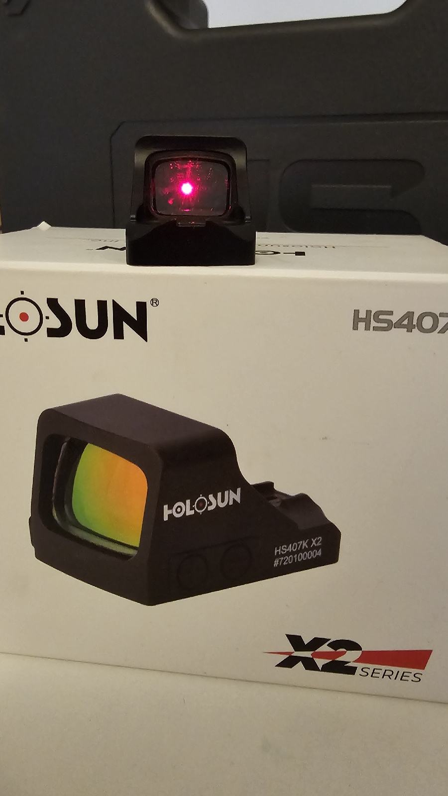 holosun 407k x2 red dot