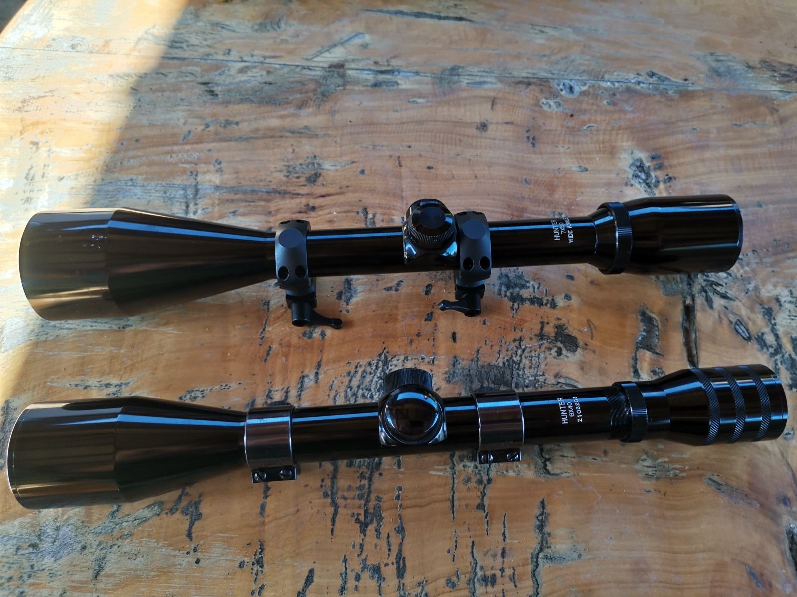 Lovačke optike Hunter 7x50 i 6x40