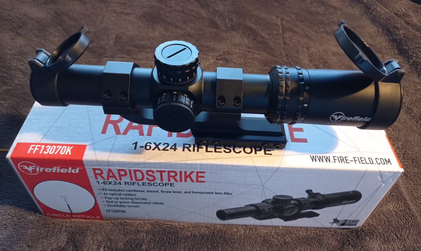 Optika Firefield RapidStrike 1-6x24 SFP komplet - Novo! Povoljno!