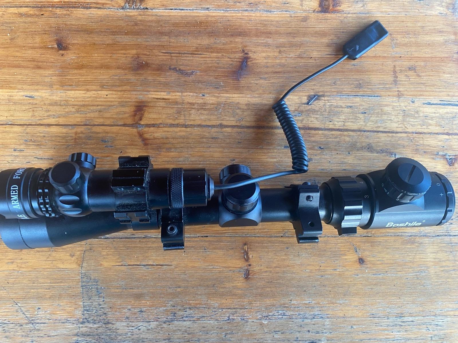 Optika s laserom Boshile, 3-9x 40 EG