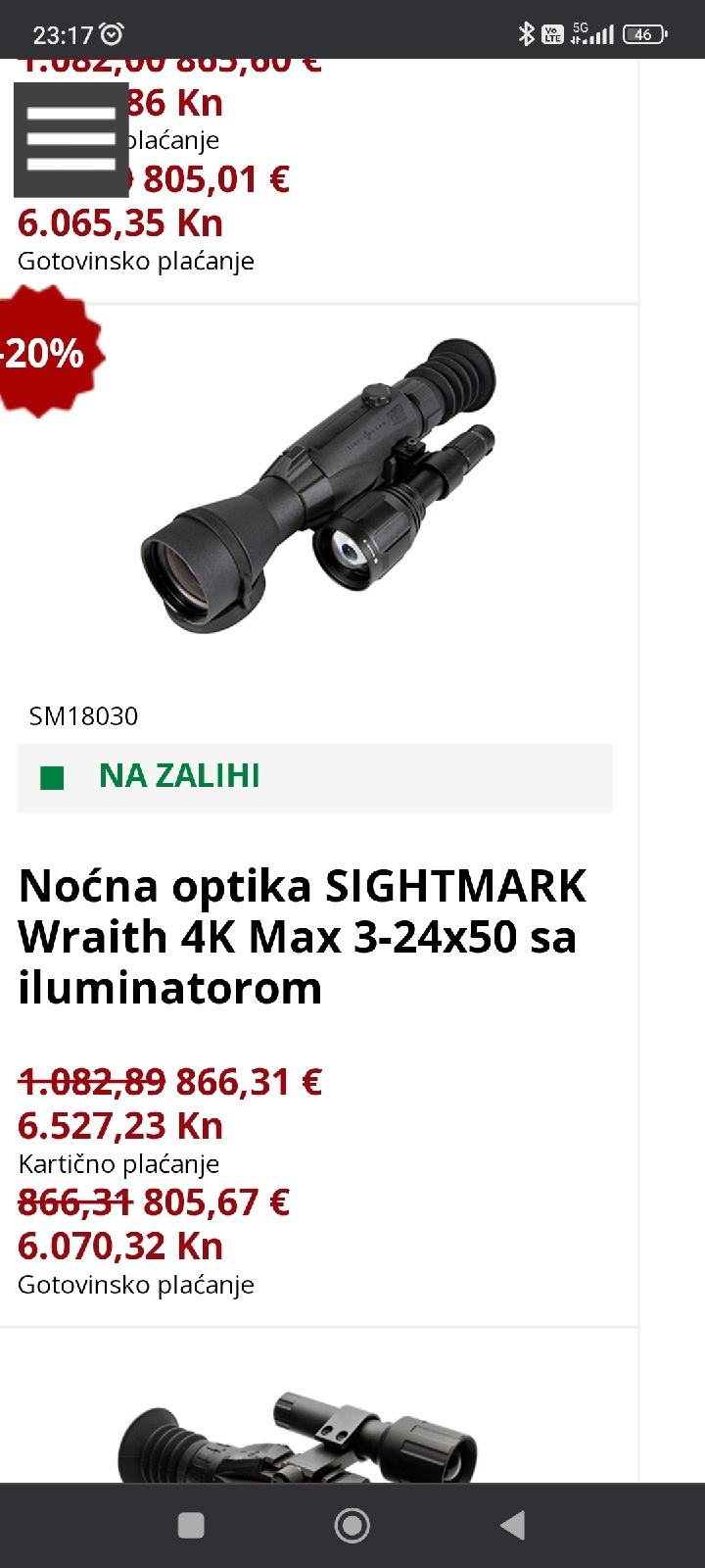 Sightmark wraith 4k Max