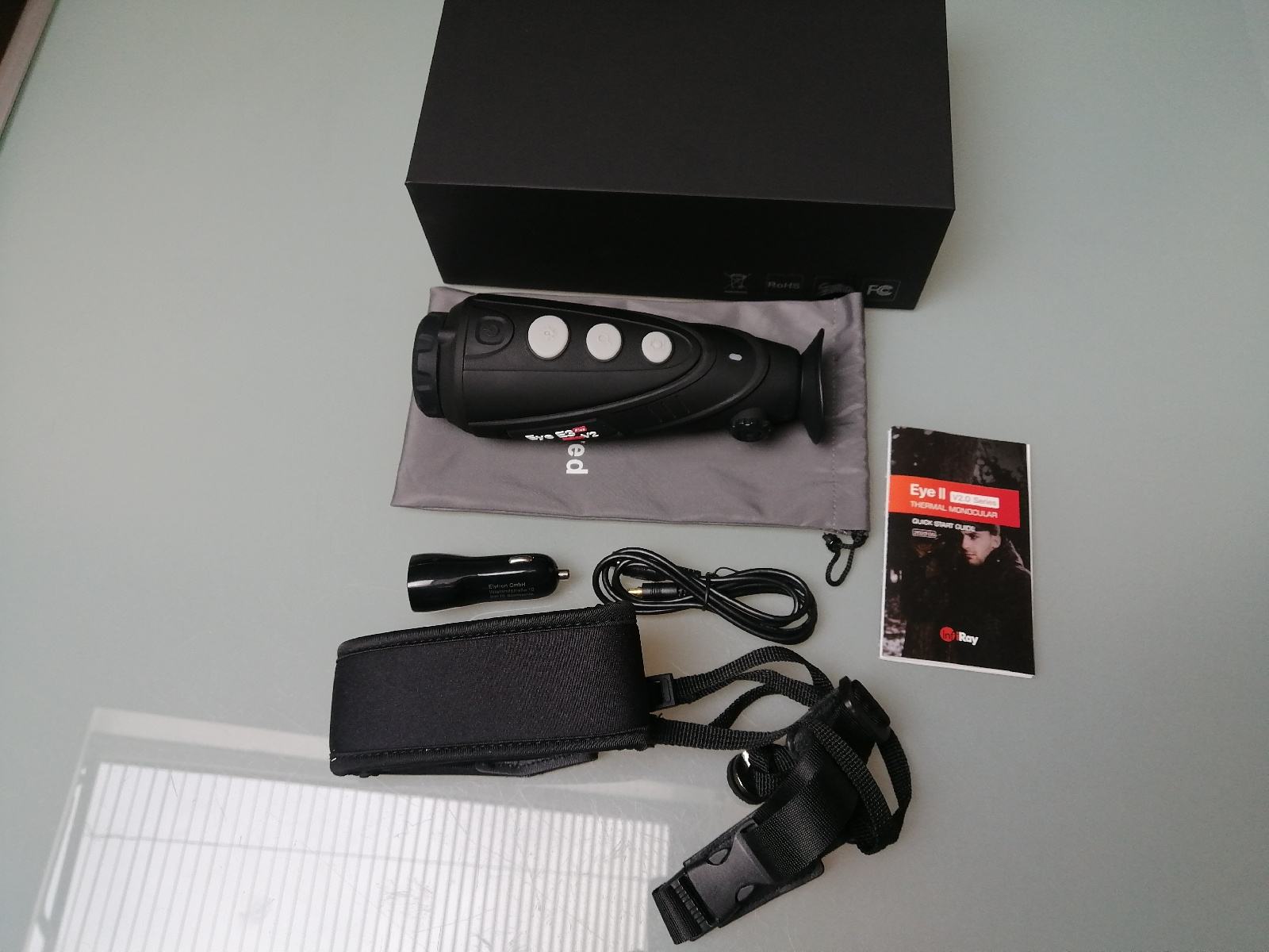 Termovizijska optika Infiray xeye e3 plus v2