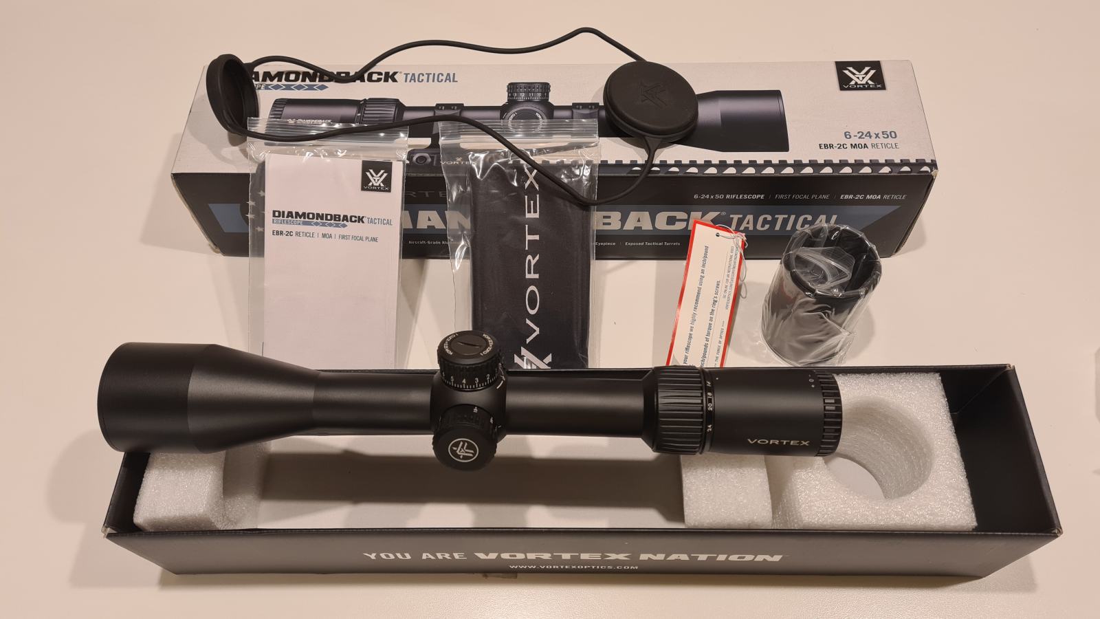 VORTEX DIAMONDBACK TACTICAL 6-24X50 FFP