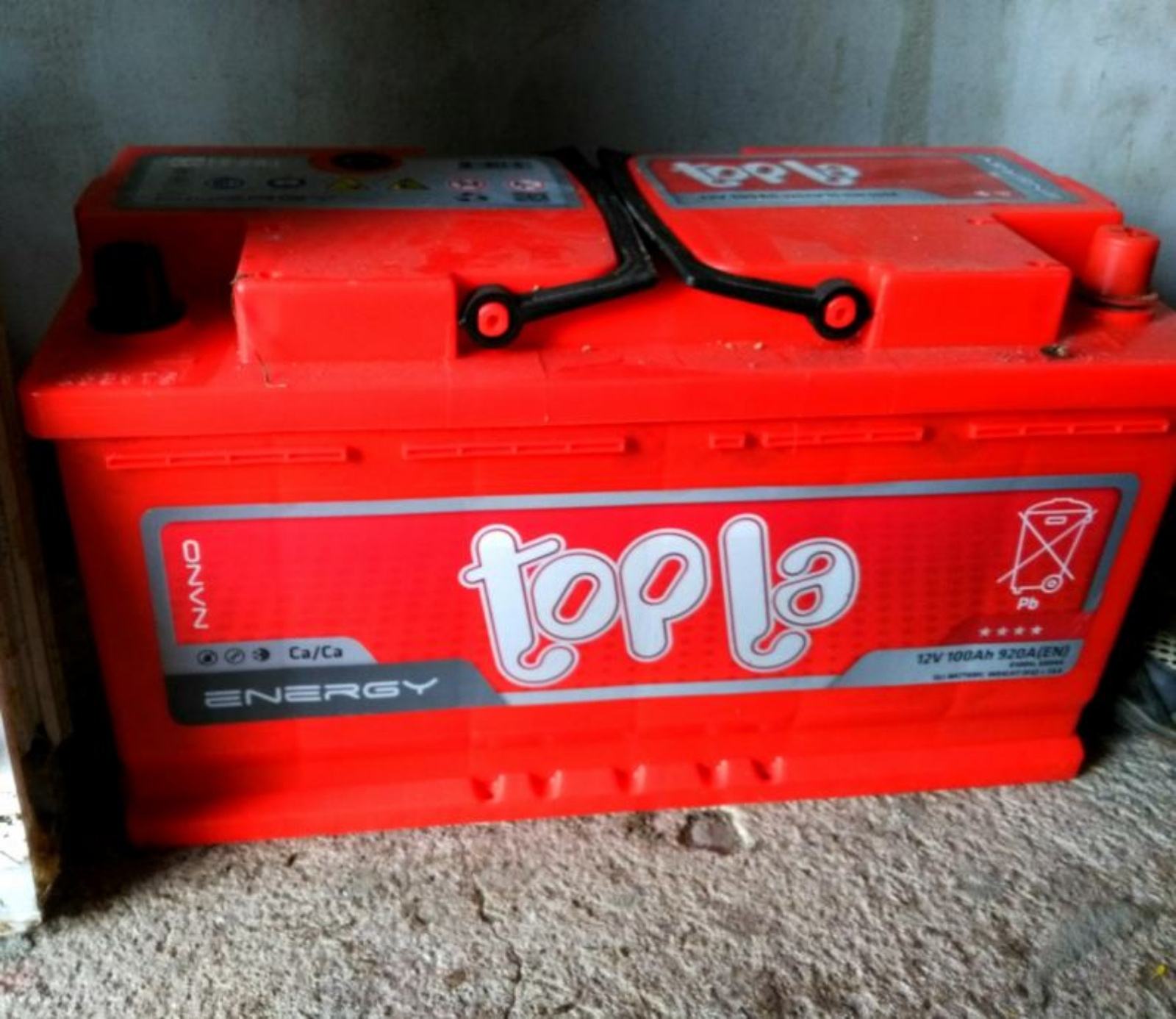 Akumulator Topla 100Ah 900Amp
