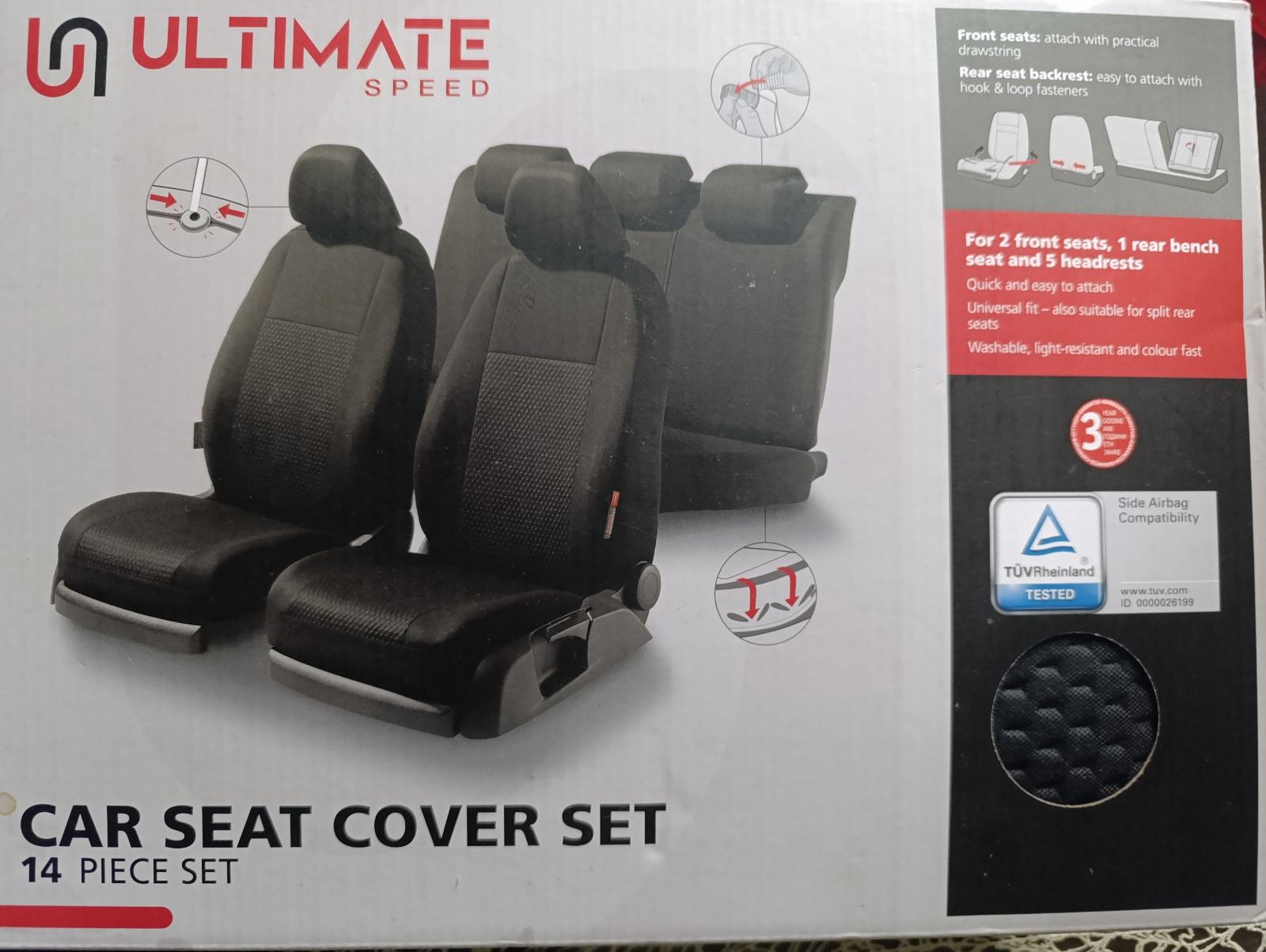 Set auto navlaka za sjedala- NOVO