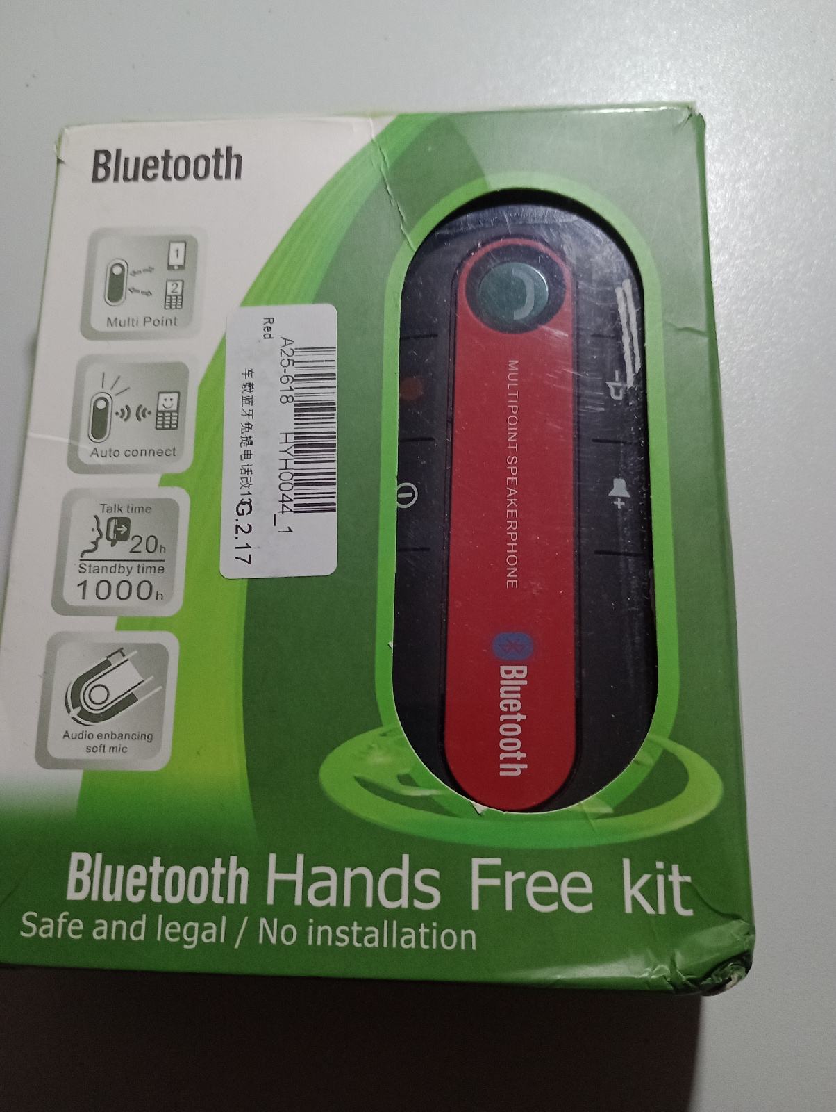 Bluetooth hands free
