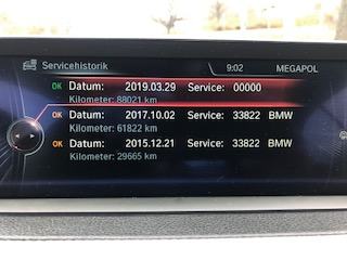 BMW HU service history Upisivanje servisne knjige na display BMW-a