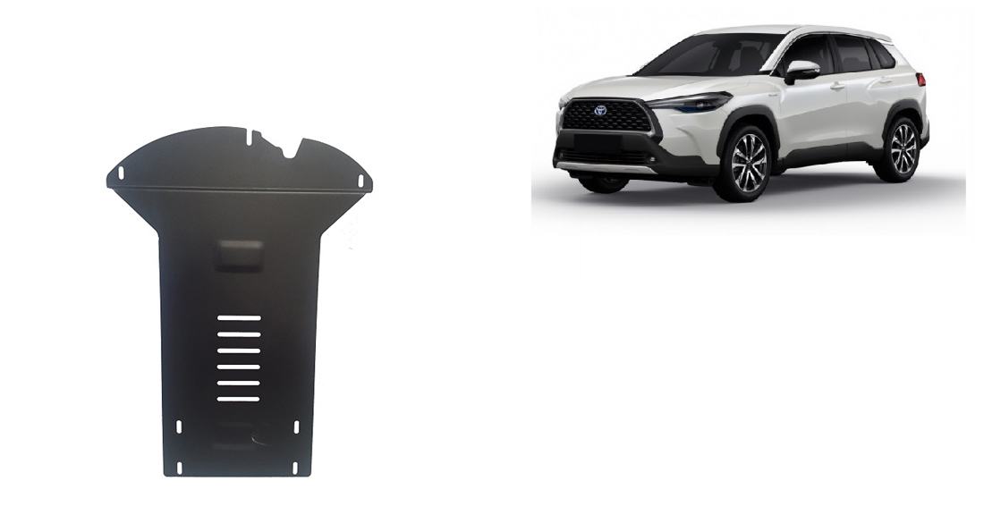 Čelična zaštitna ploča katalizatora/ cat lock za Toyota Corolla Cross