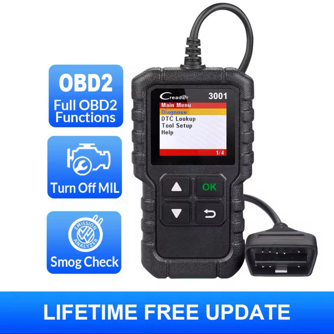 LAUNCH 3001 OBD 2 DIJAGNOSTIKA