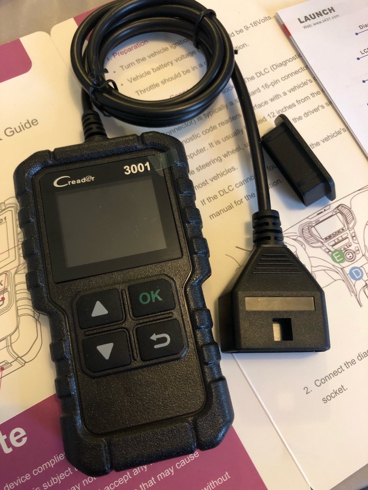 LAUNCH Creader 3001 obd2 dijagnostika