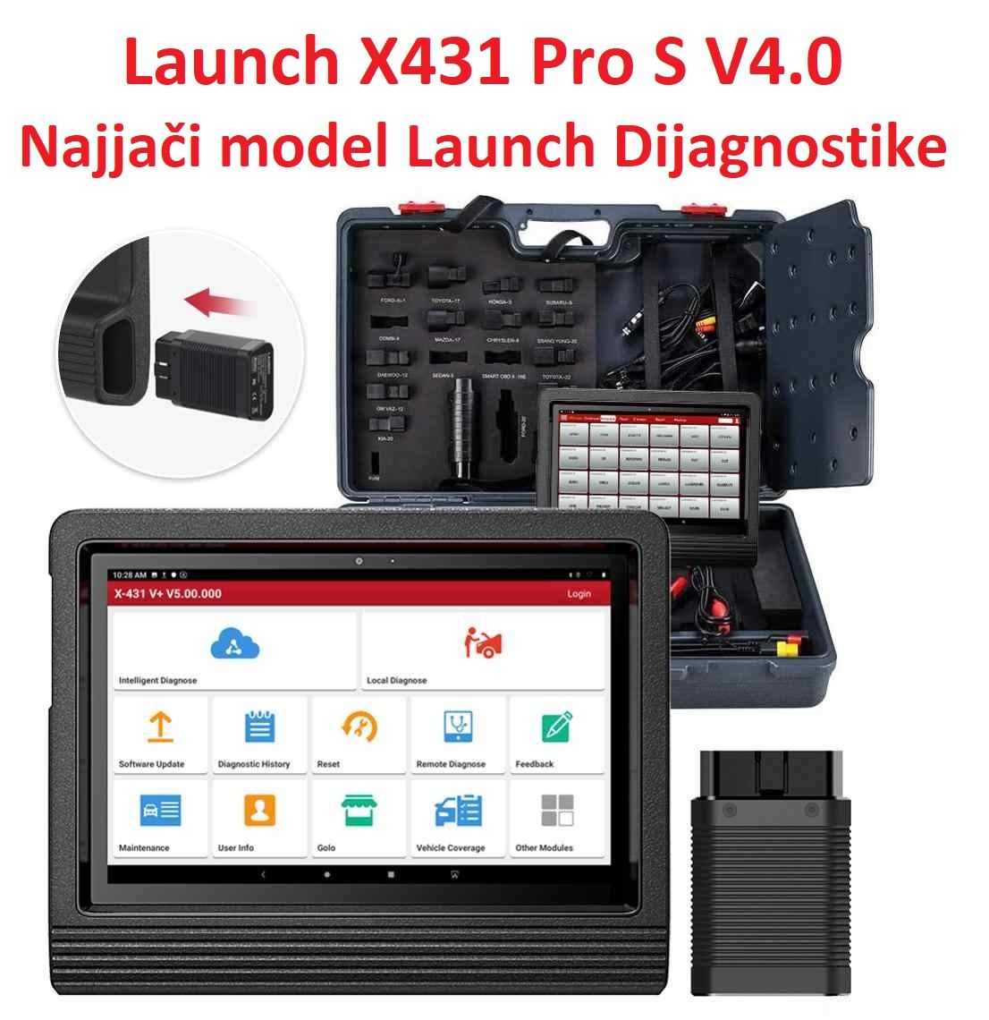 Launch X431 Pro S V4.0 Online Programiranje ECU HR!!!!