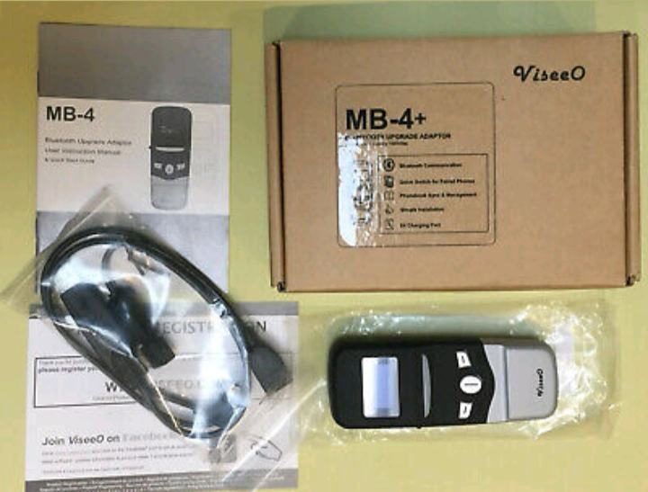 Mercedes S, CL, ML, E.... bluetooth Viseeo MB-4
