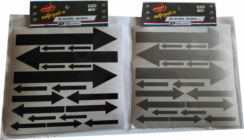 Naljepnica STRELICE - komplet