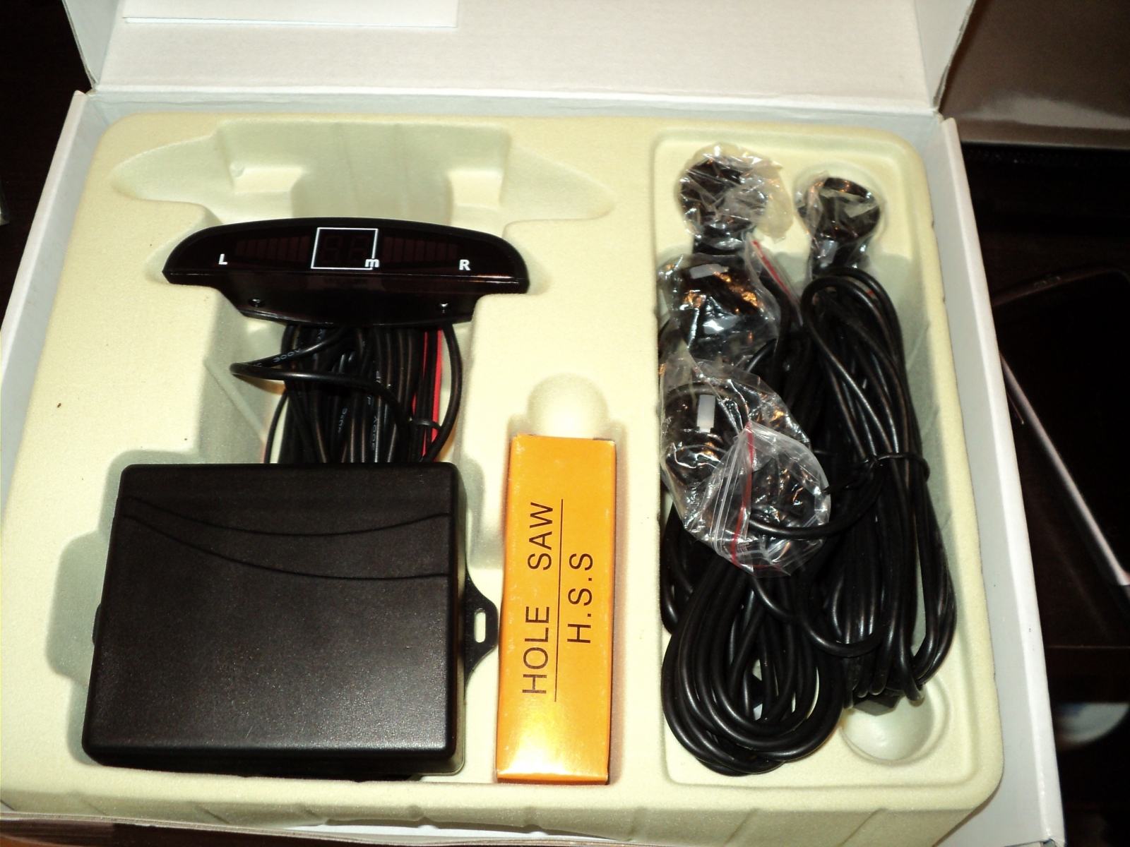 Parking senzori – LED ekran, 4 senzora