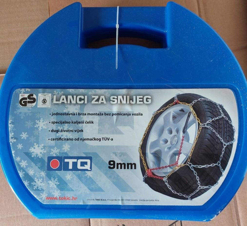 Potpuno novi lanci za gume 9 mm