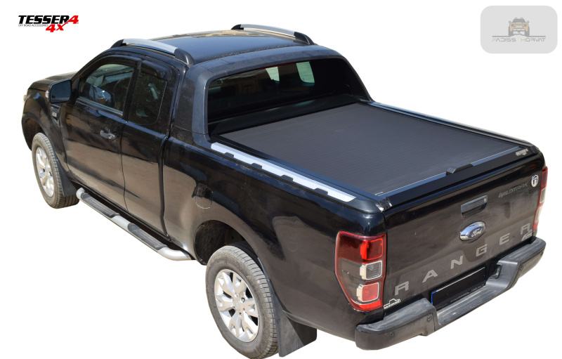 Roleta - Tessera 4x4 - Crna - Ford Ranger Extra Cab Wildtrak (2012+)