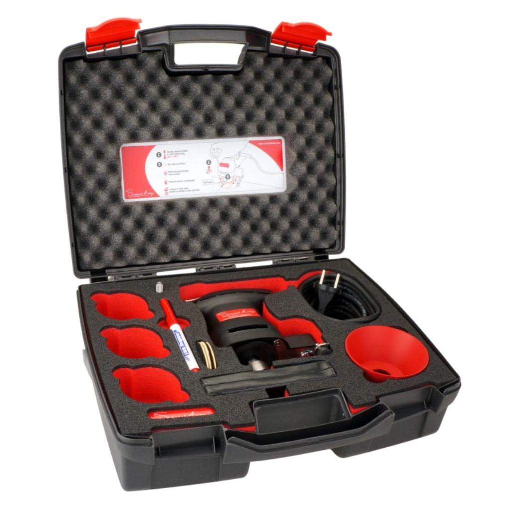 SUSTAV ZA POLIRANJE OGREBOTINA NA STAKLU