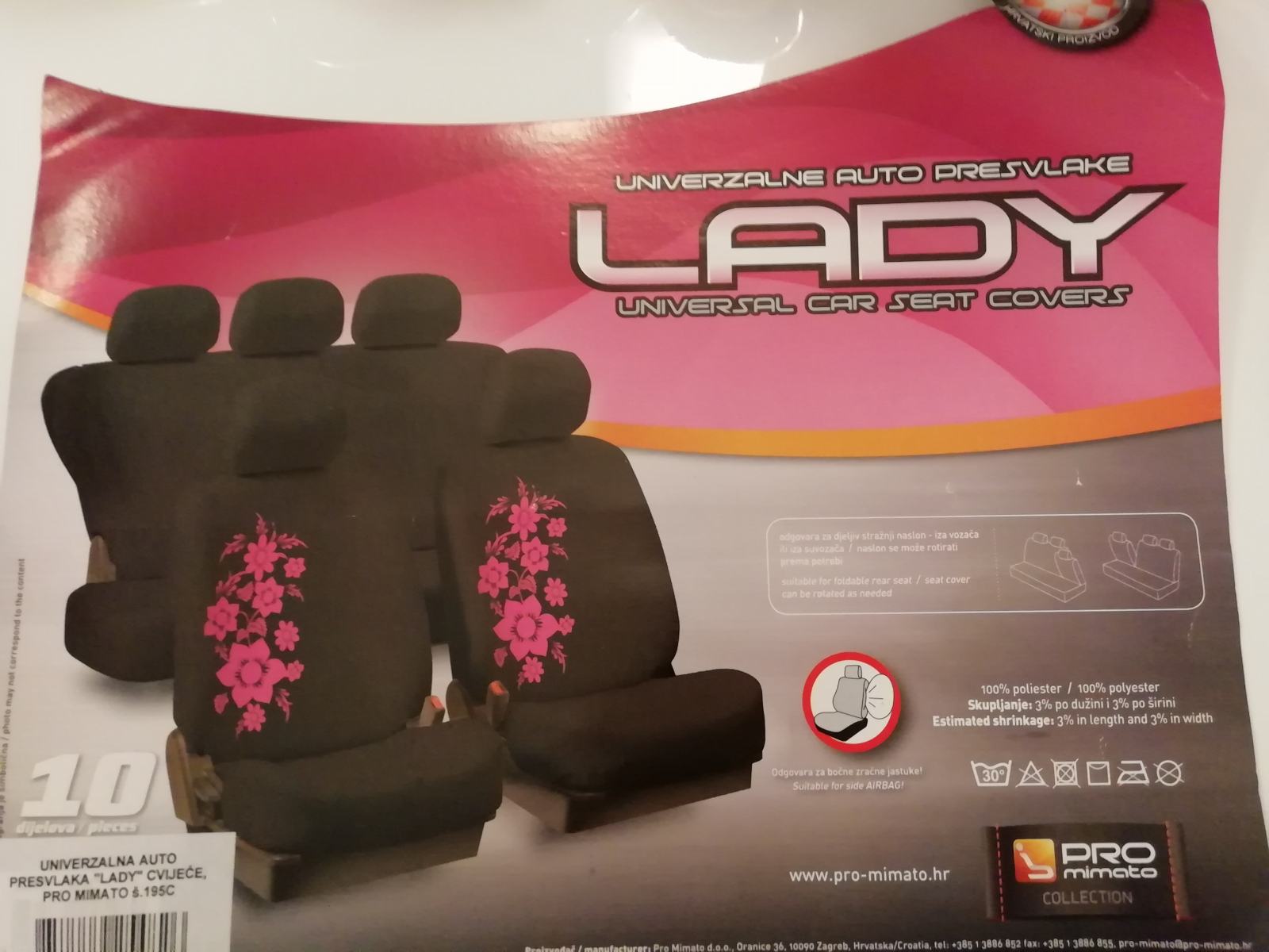 Univerzalne navlake za auto sjedala