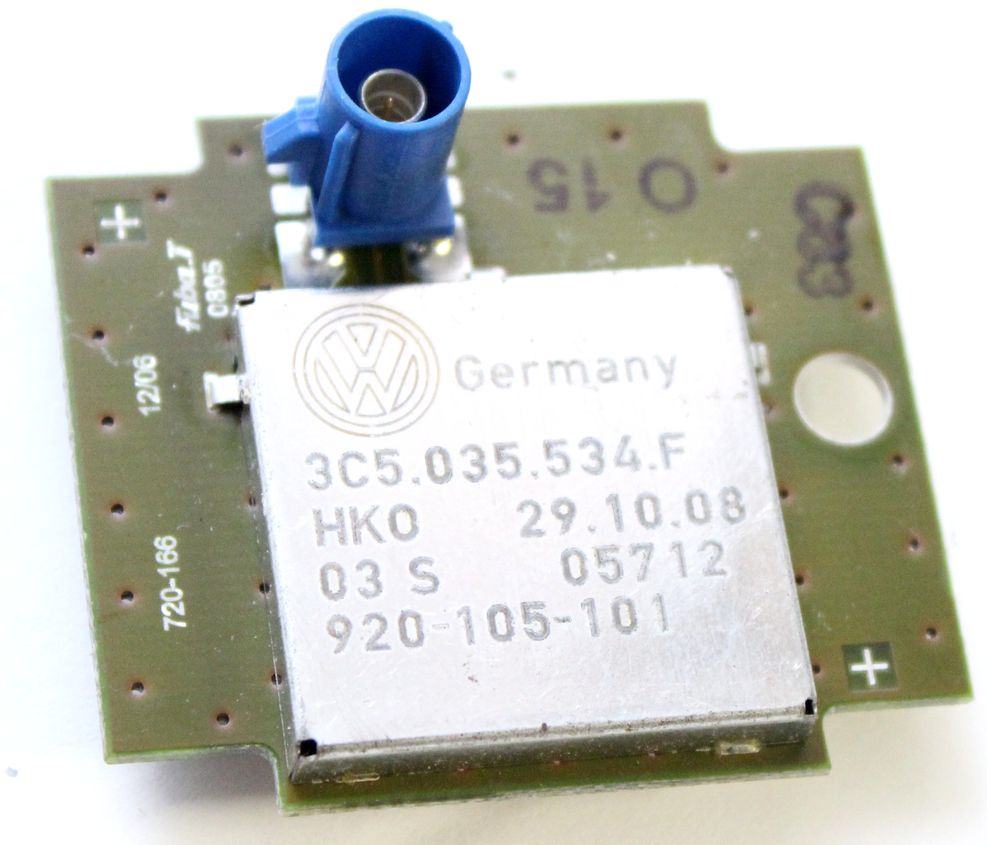 VW RNS 510 ORIGINAL GPS ANTENA Passat b6, b7, eos, golf6 cabrio