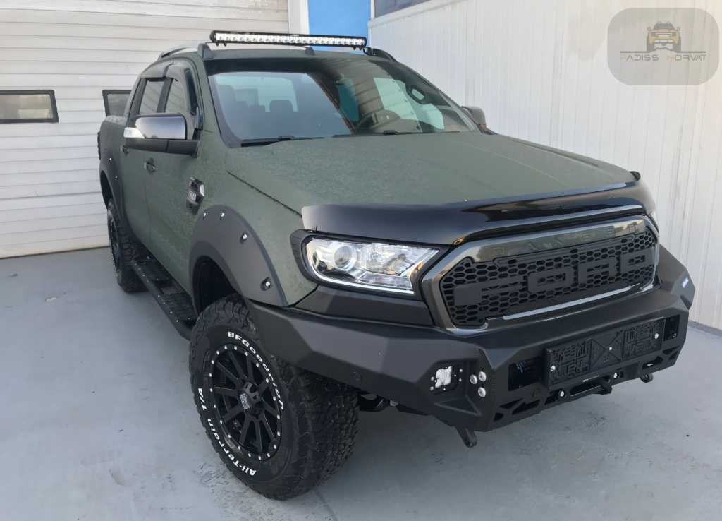 Zaštita prednje huabe Bug guard - Ford Ranger (2016-2019, 2019+)