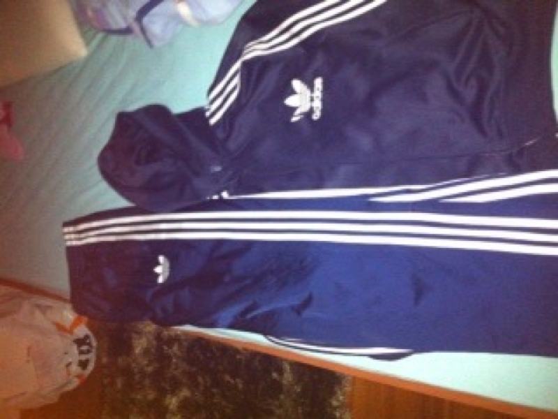 Adidas old school trenirka plava(retro)