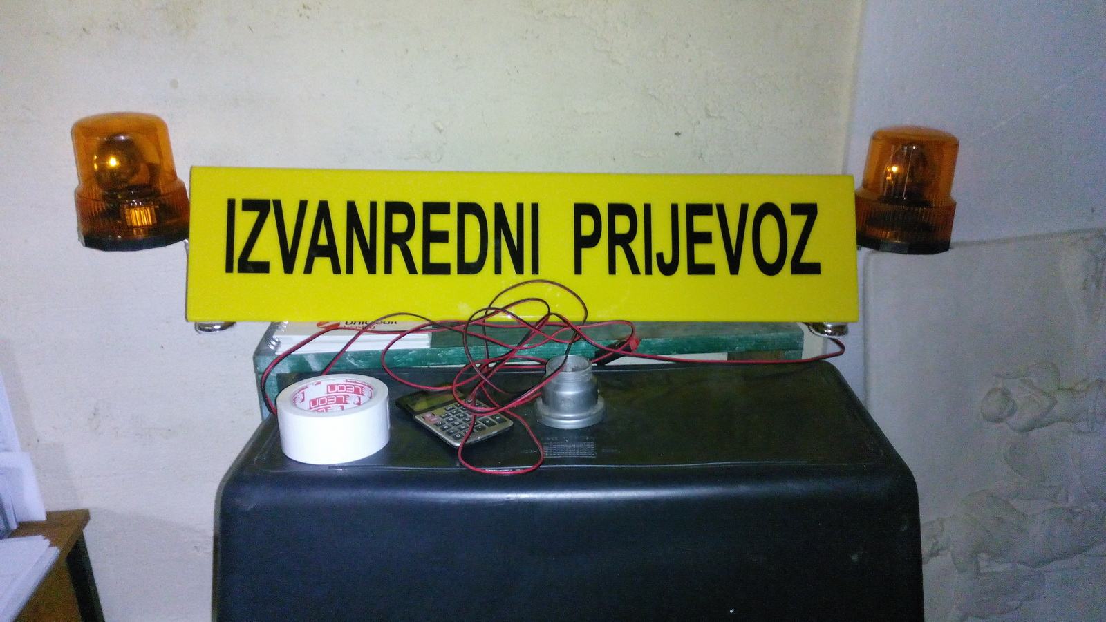 Izvanredni prijevoz - Taxi Table, Oznake, Znakovi, Obilježja...