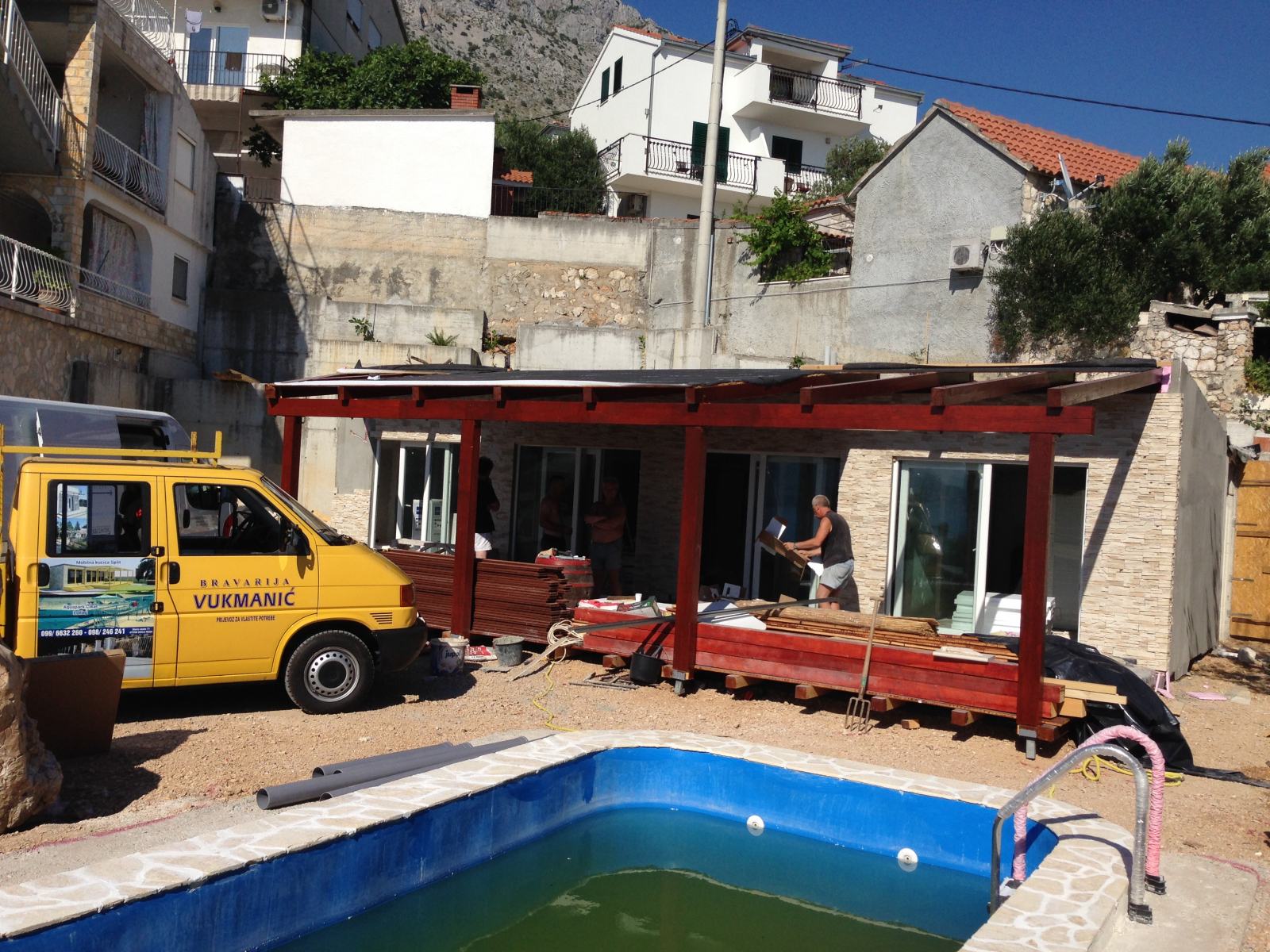 Montažna kuća Bravarije Vukmanic Split -nemira