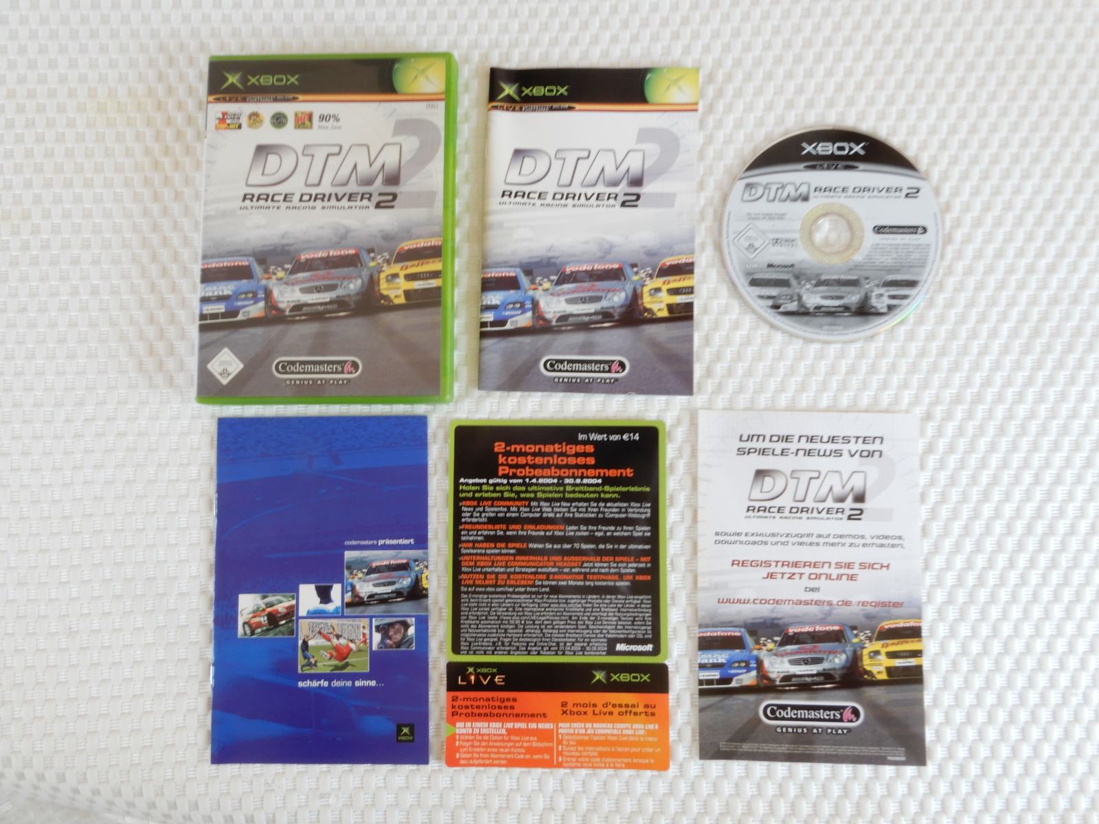 DTM Race Driver 2 kao NOVA za xbox classic #2946