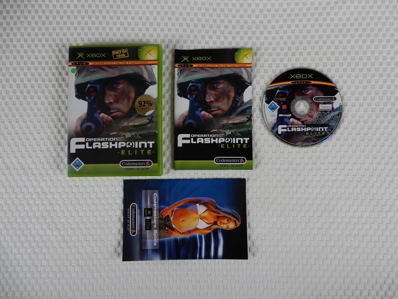 Operation Flashpoint Elite kao NOVA za xbox classic #4842