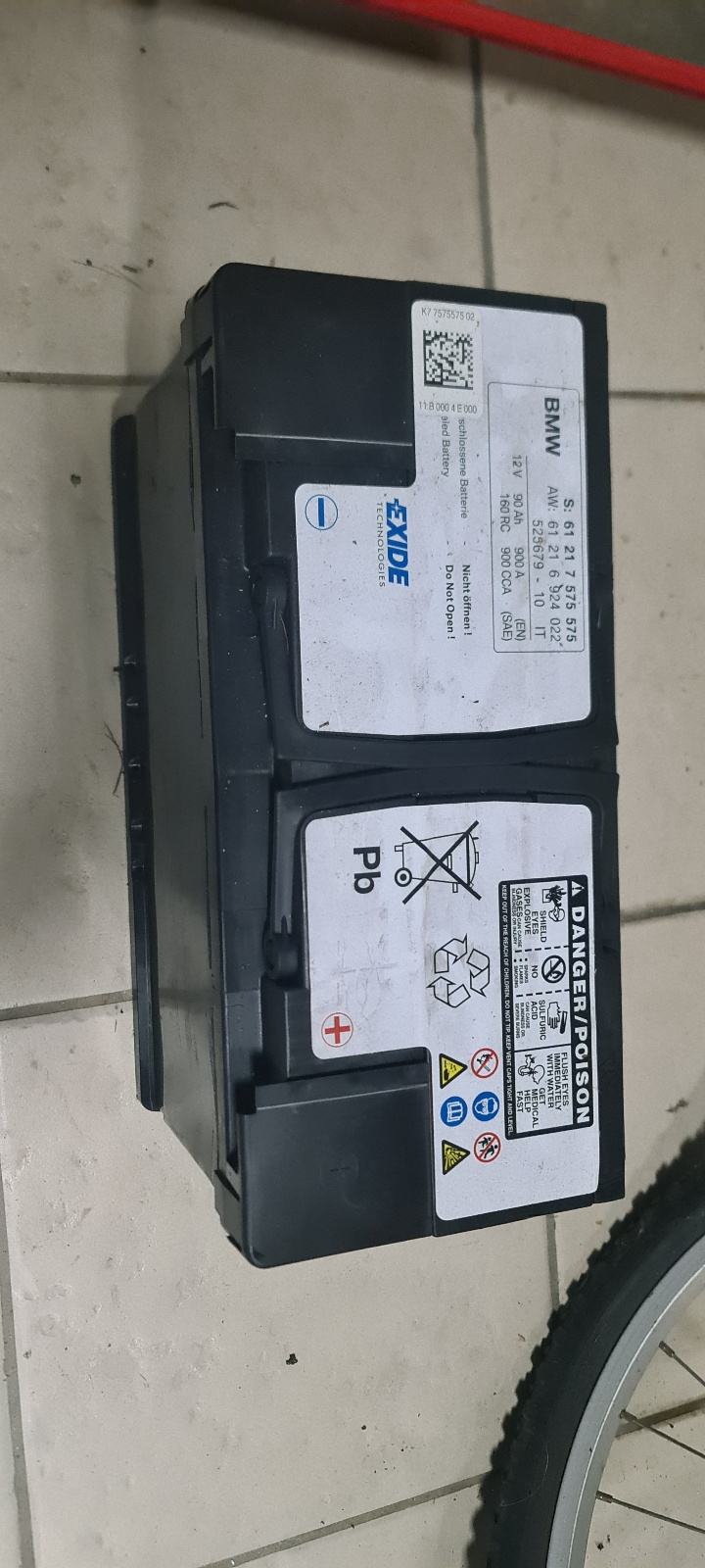 BMW AGM AKUMULATOR