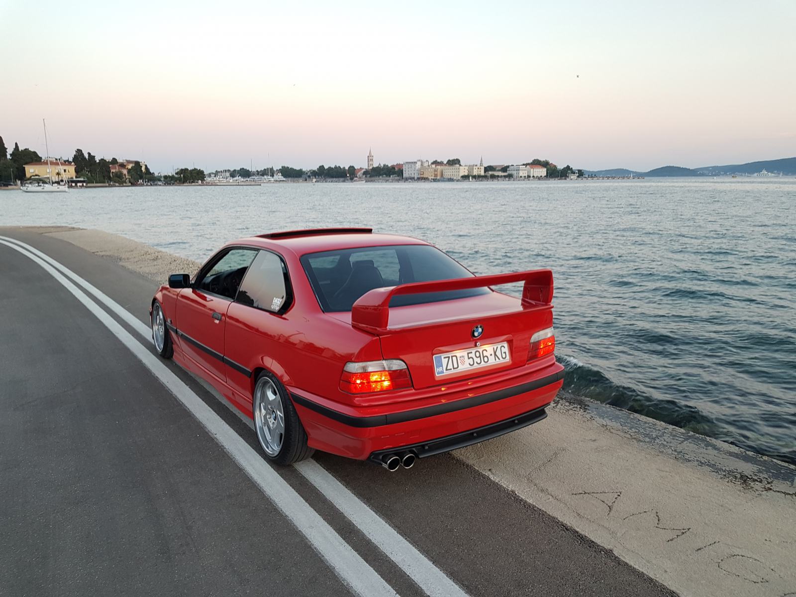 Bmw e36 class II GT spoiler