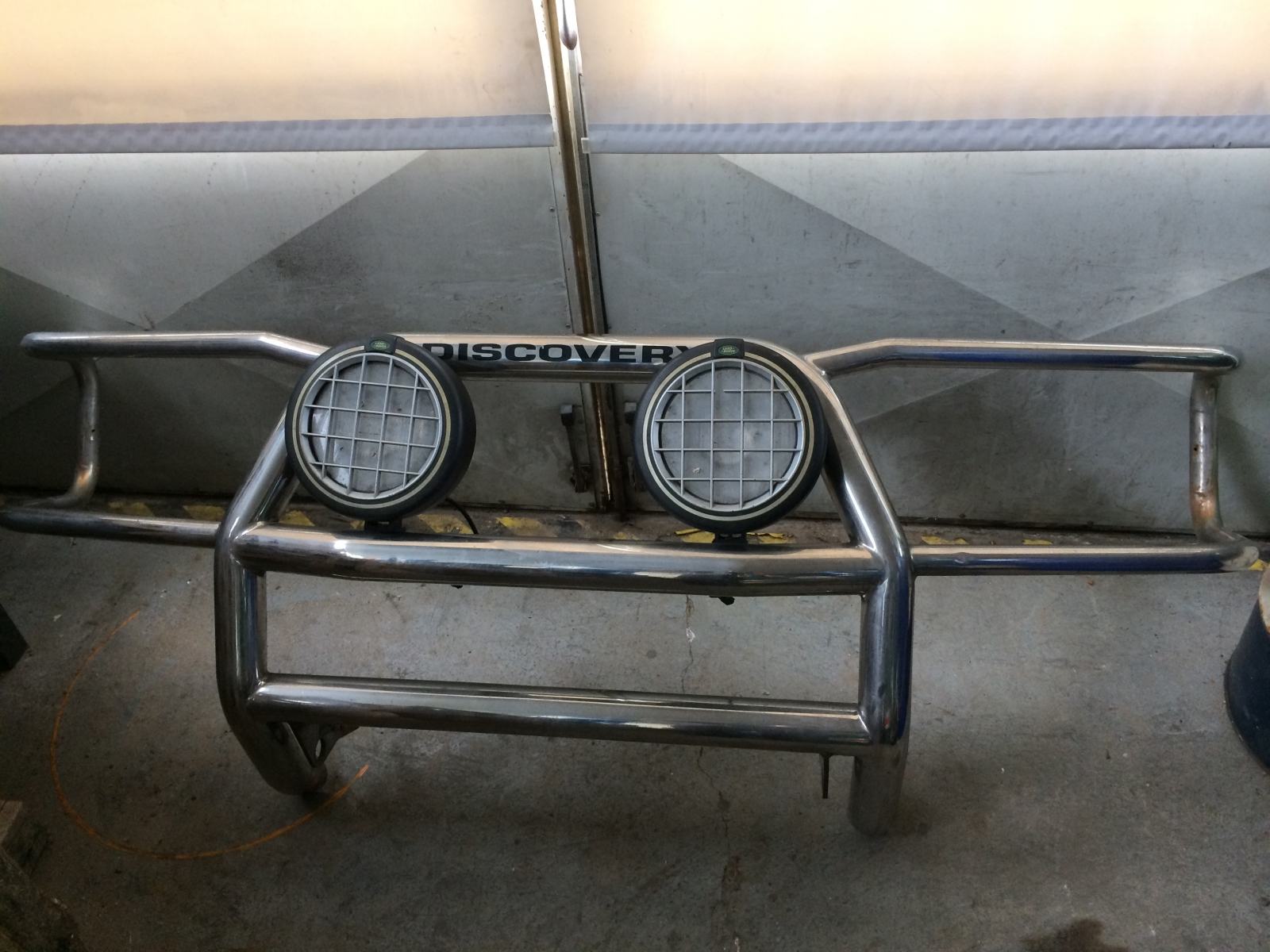 LAND ROVER DISCOVERY2 INOX BULLBAR BRANIK - servis i rezervni dijelovi