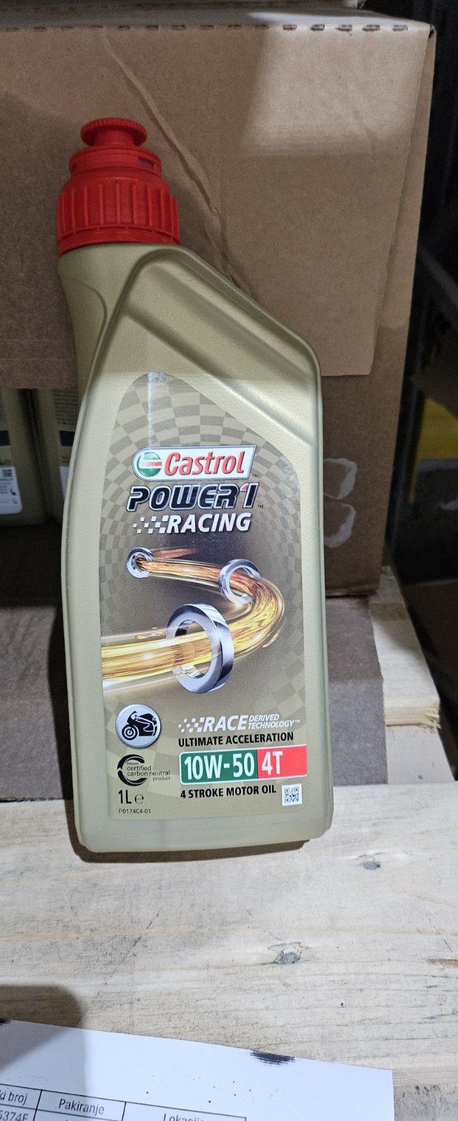 ULJE CASTROL POWER 1 RACING 4T 10W50 1/1