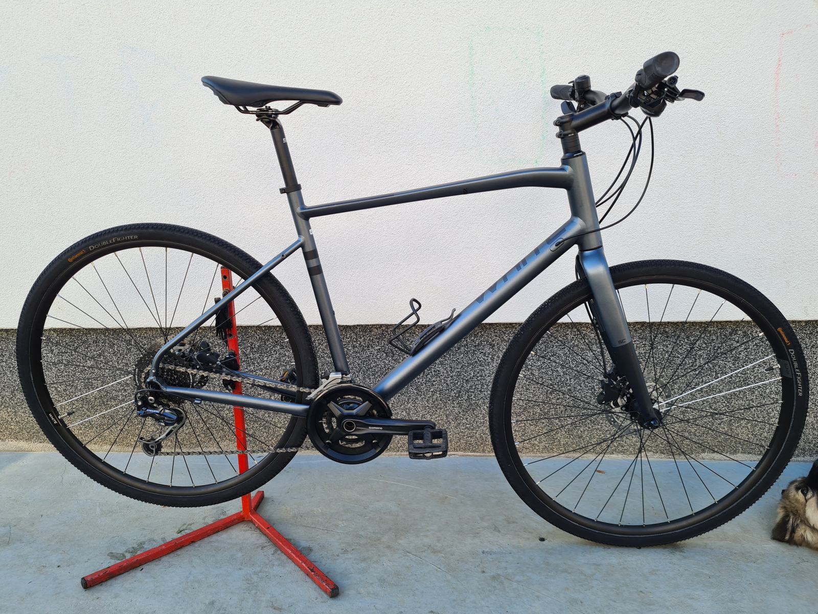 White sc lite, 2022.g., hibrid bike, rama L