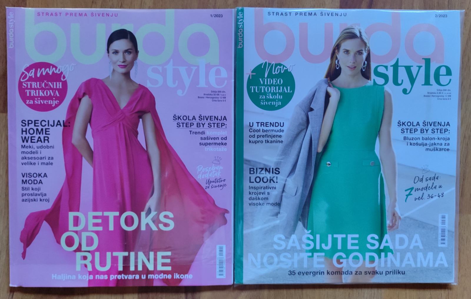 Burda Style 2023.g. - 8 komada